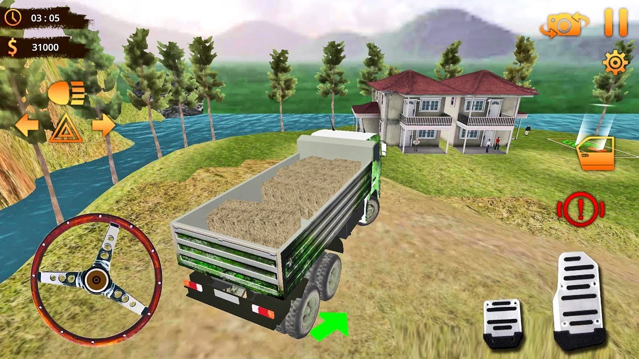 Offroad Transport Truck Driving - 6x6 Truck Game - Android gameplay ...