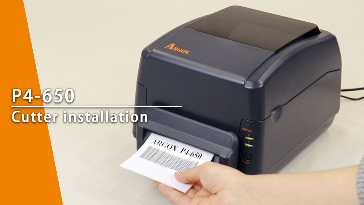 [P4-650/ P4-650 Pro] Cutter Installation - YouTube