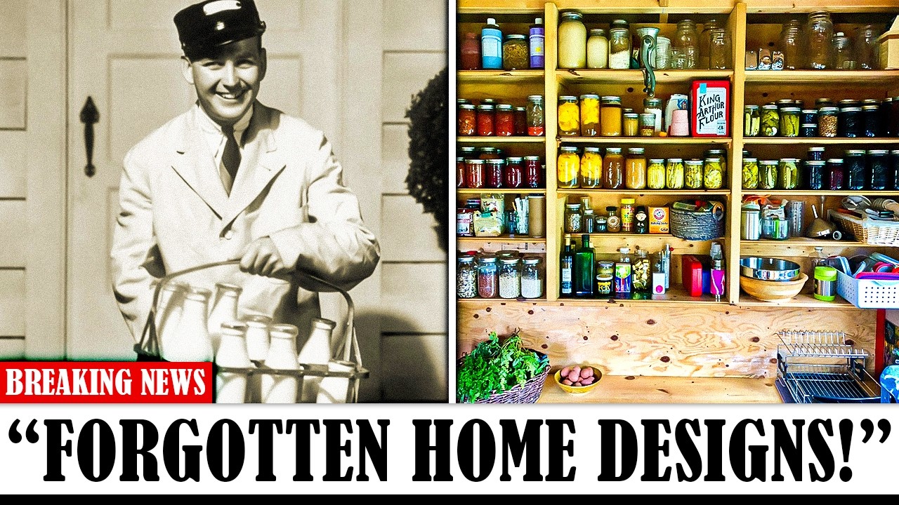 100 VERY Old Home Features… That Have FADED Into History - YouTube