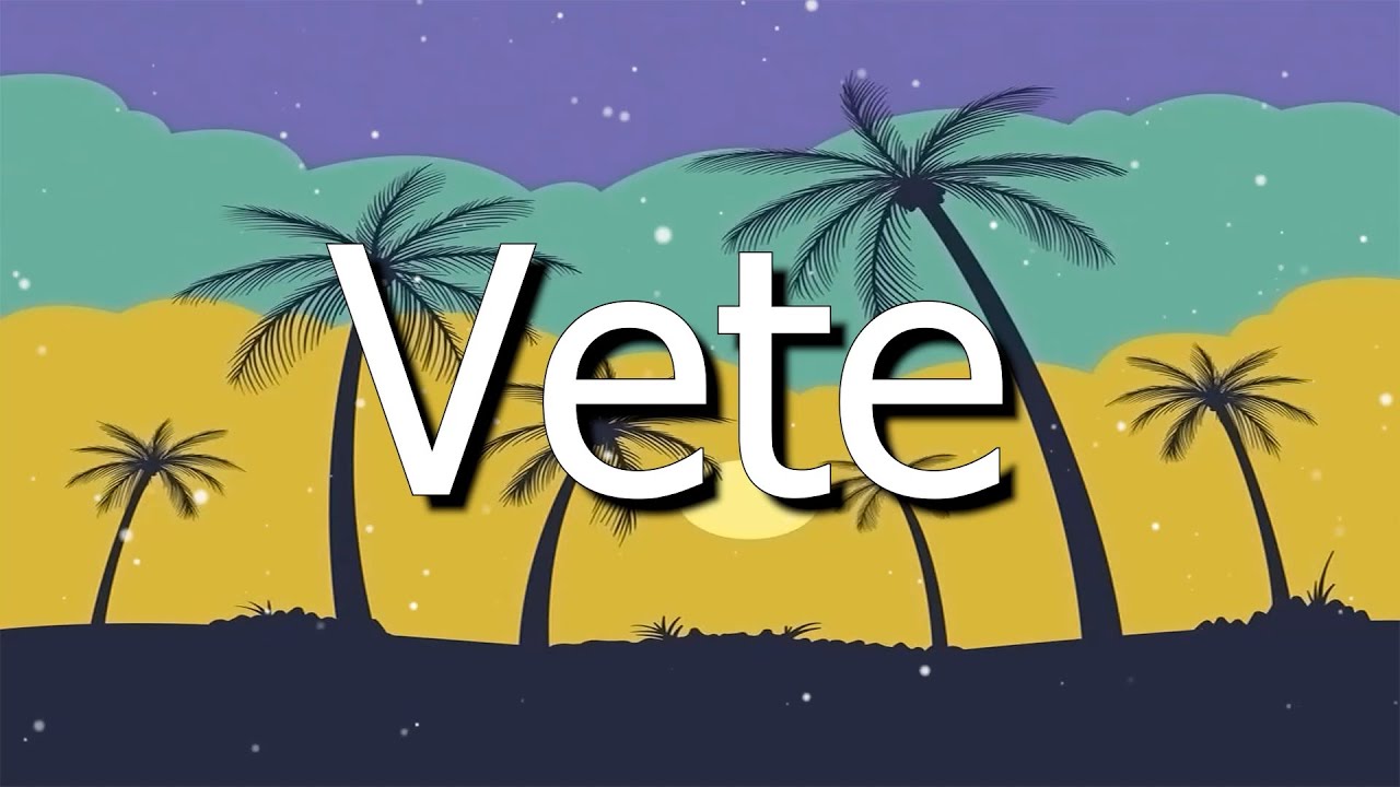 Bad Bunny - Vete (Letra / Lyrics) [ 1 HOUR ] - YouTube