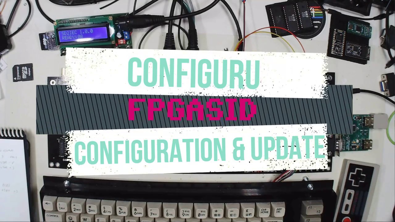 C64 Hardware - FPGASID - Configuration and Update with Configuru - YouTube