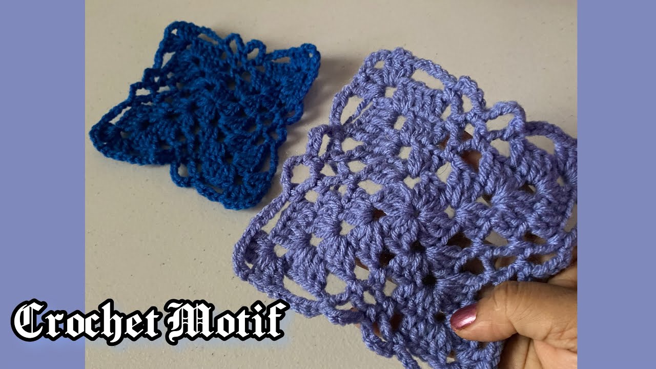 Crochet Motif Tutorial | Step-by-step - YouTube
