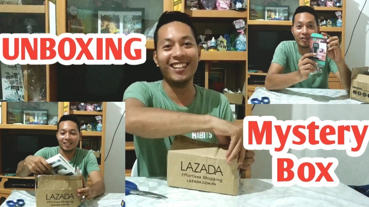 UNBOXING MYSTERY BOX FROM LAZADA - YouTube