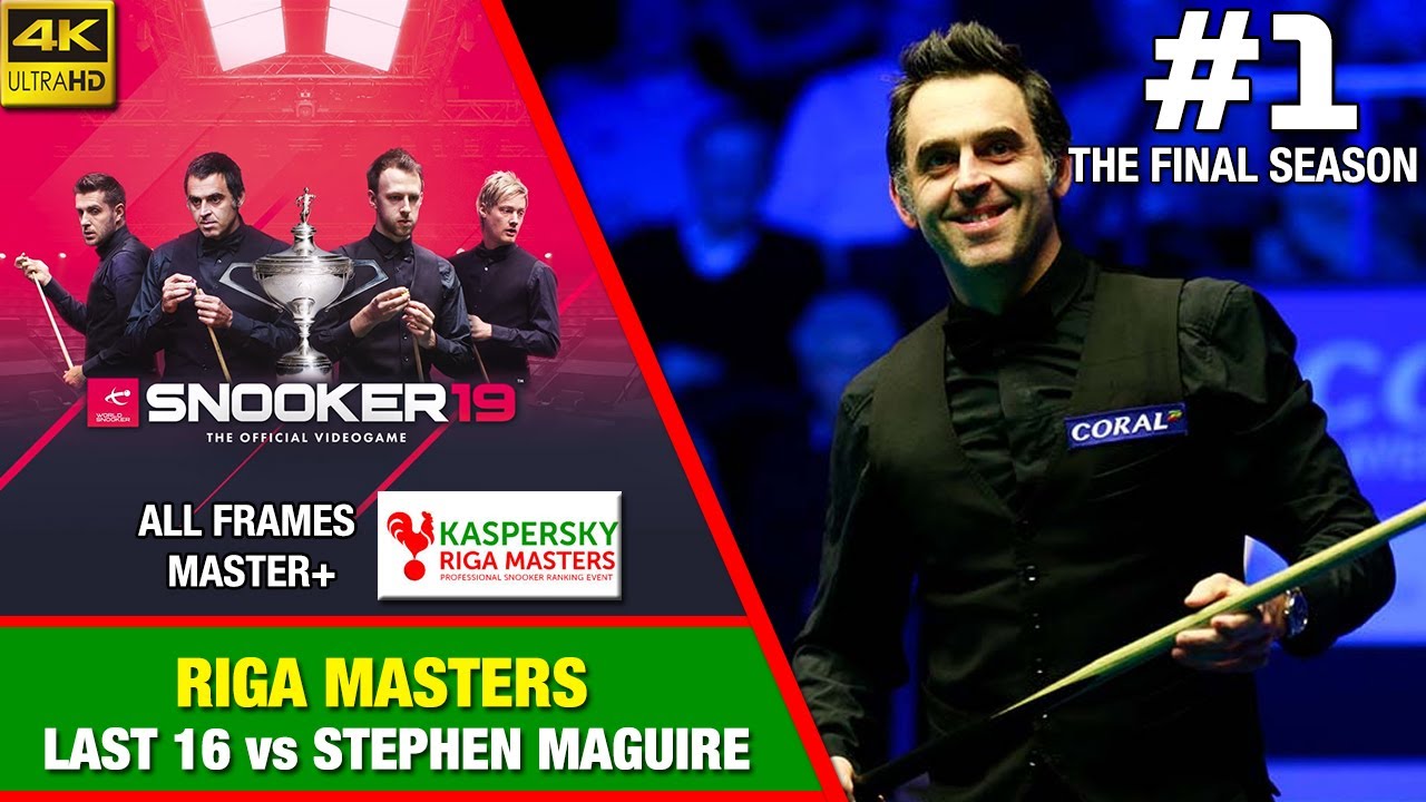 THE FINAL SEASON | Snooker 19 PS5 Ronnie O’Sullivan Career Mode S5 #1 ...