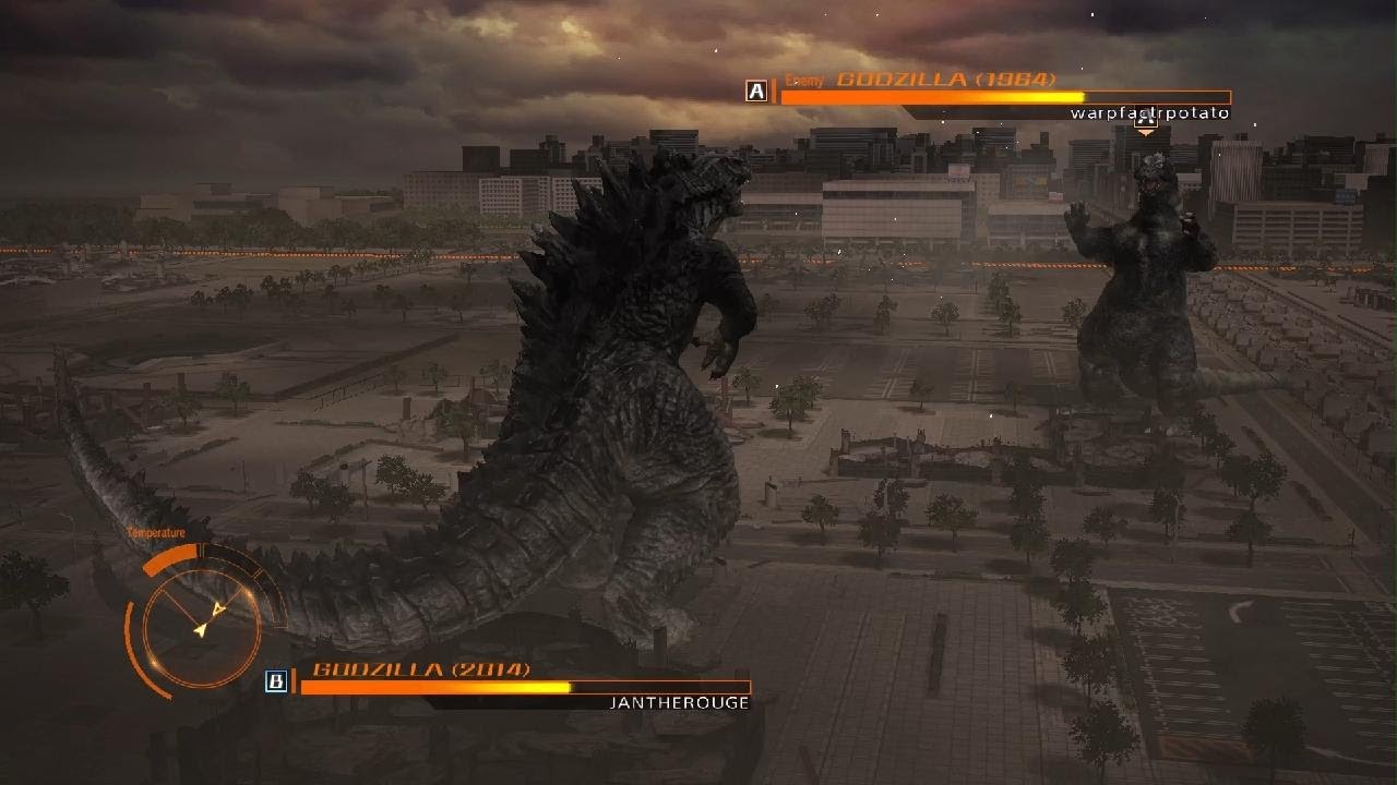 GODZILLA PS4: Monsterverse Godzilla VS Showa Godzilla - YouTube