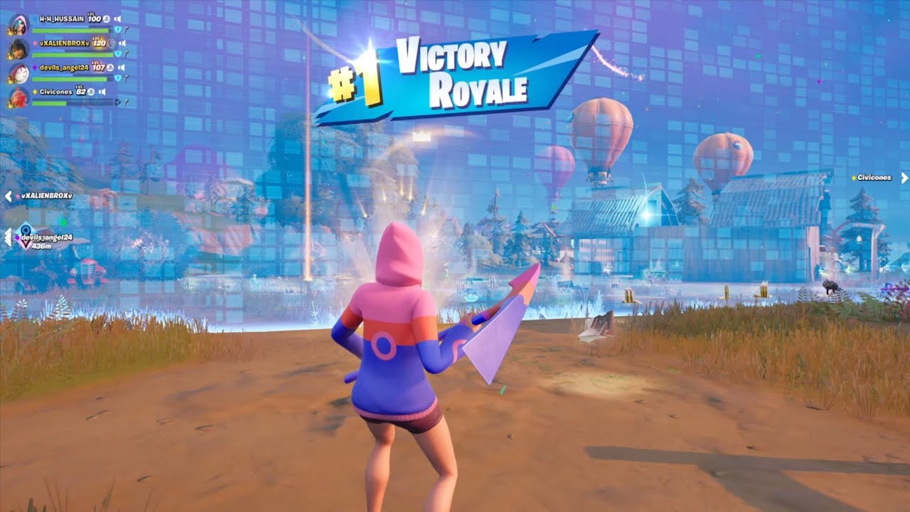 IRIS SKIN + POP AXE PICKAXE Gameplay In Fortnite Chapter 3 Season 4 ...