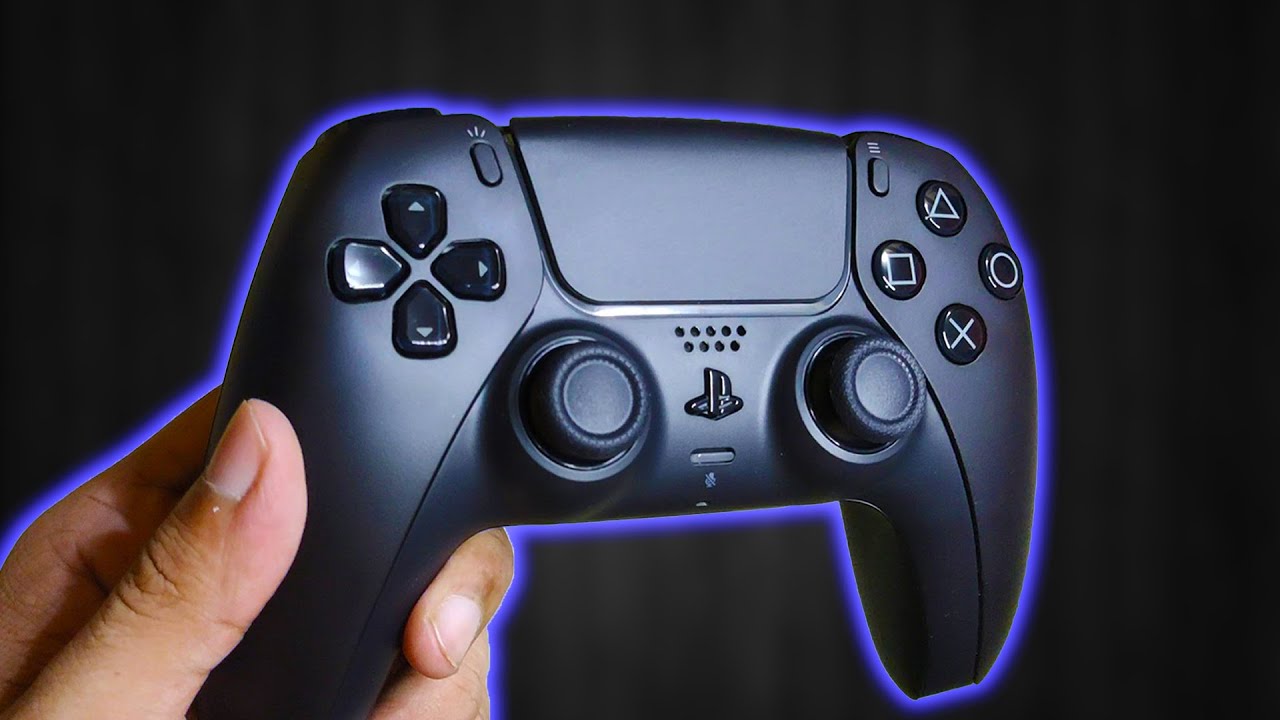 PS5 Midnight Black Wireless Controller Unboxing [ASMR] - YouTube
