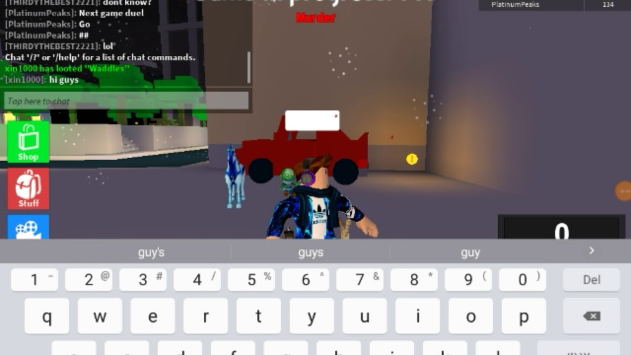 Roblox|murder 15|code #5 - YouTube