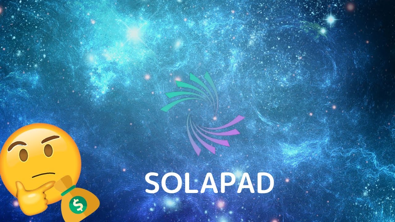 What Is SolaPad? (Solana IDO Pre-Sale) - YouTube