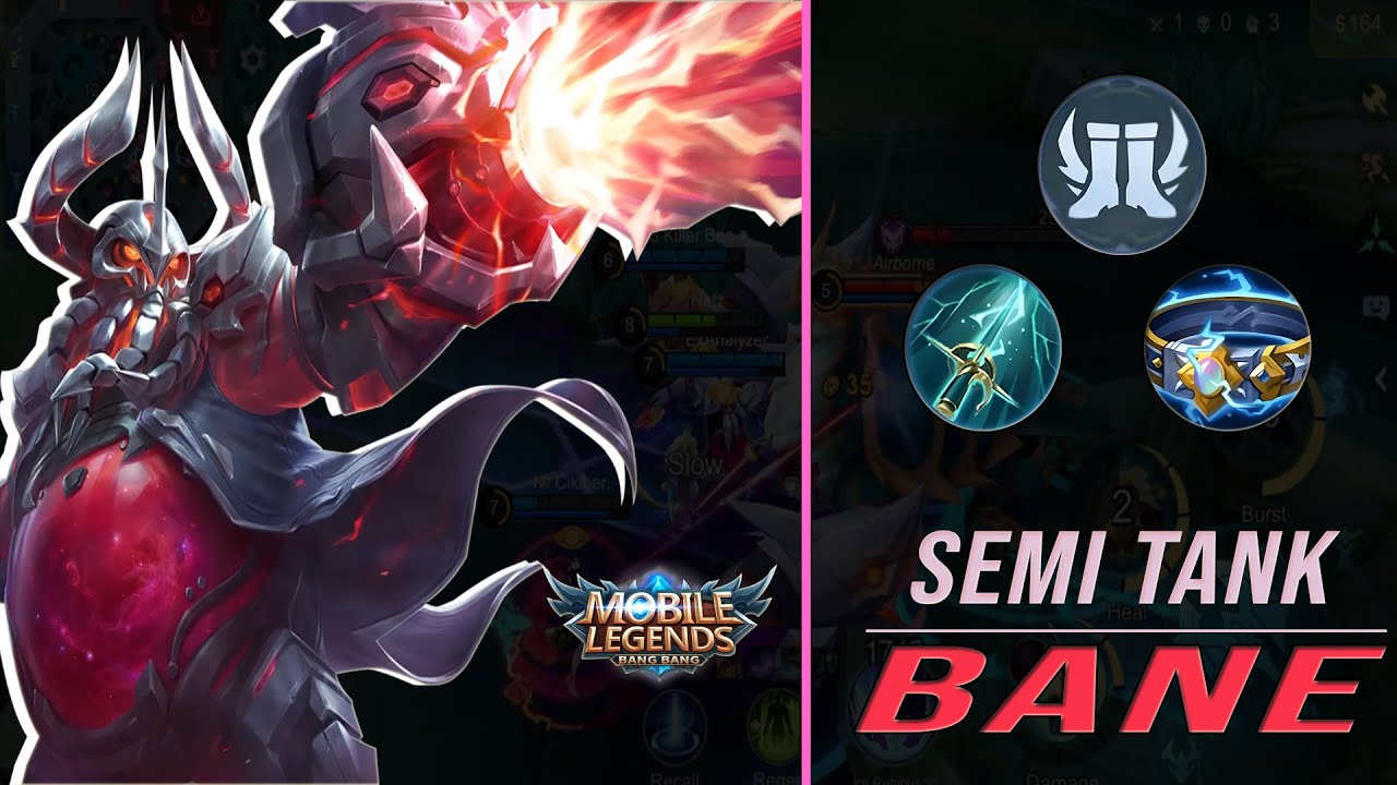 TUTORIAL BANE + THUNDERBELT ! 9 MINUTES END ! BUILDS + EMBLEM ! 5 FULL ...