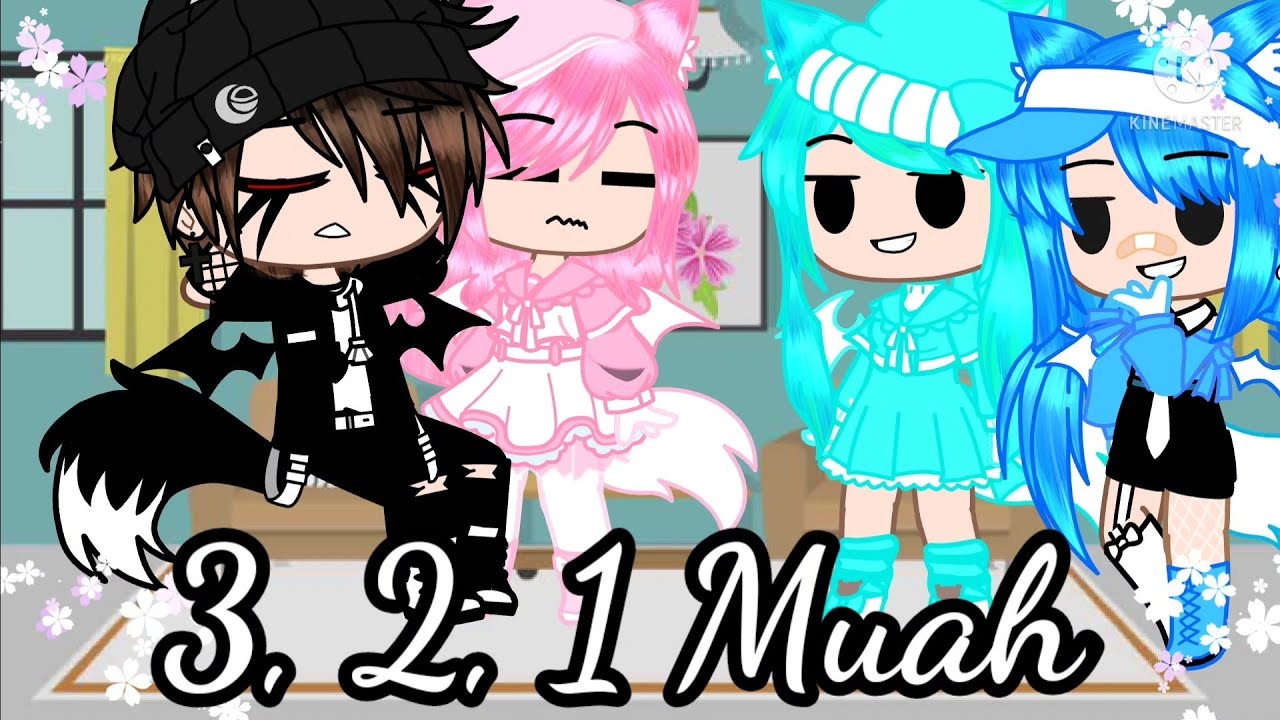 3, 2, 1 muah muah| Gacha club| meme - YouTube
