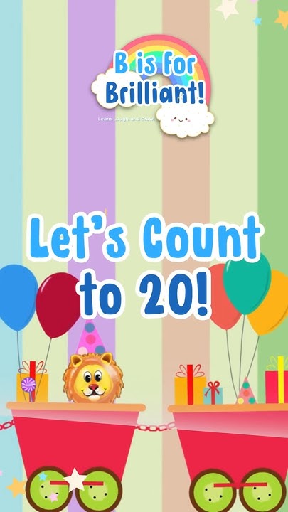 Let's Count to 20! (Short) 🤩 | preschool #kids #preschoolteacher # ...