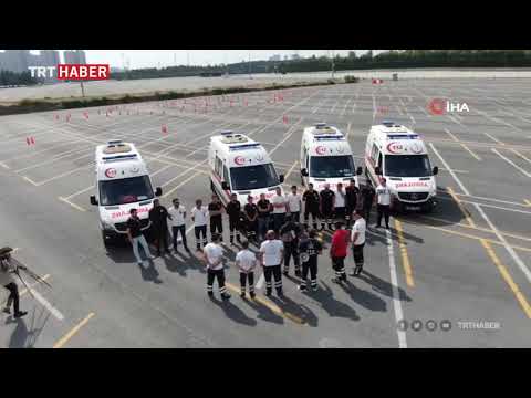 AMBULANS SÜRÜŞ TEKNİKLERİ ( ASTE ) İSTANBUL TRT HABER SERKAN IŞIK