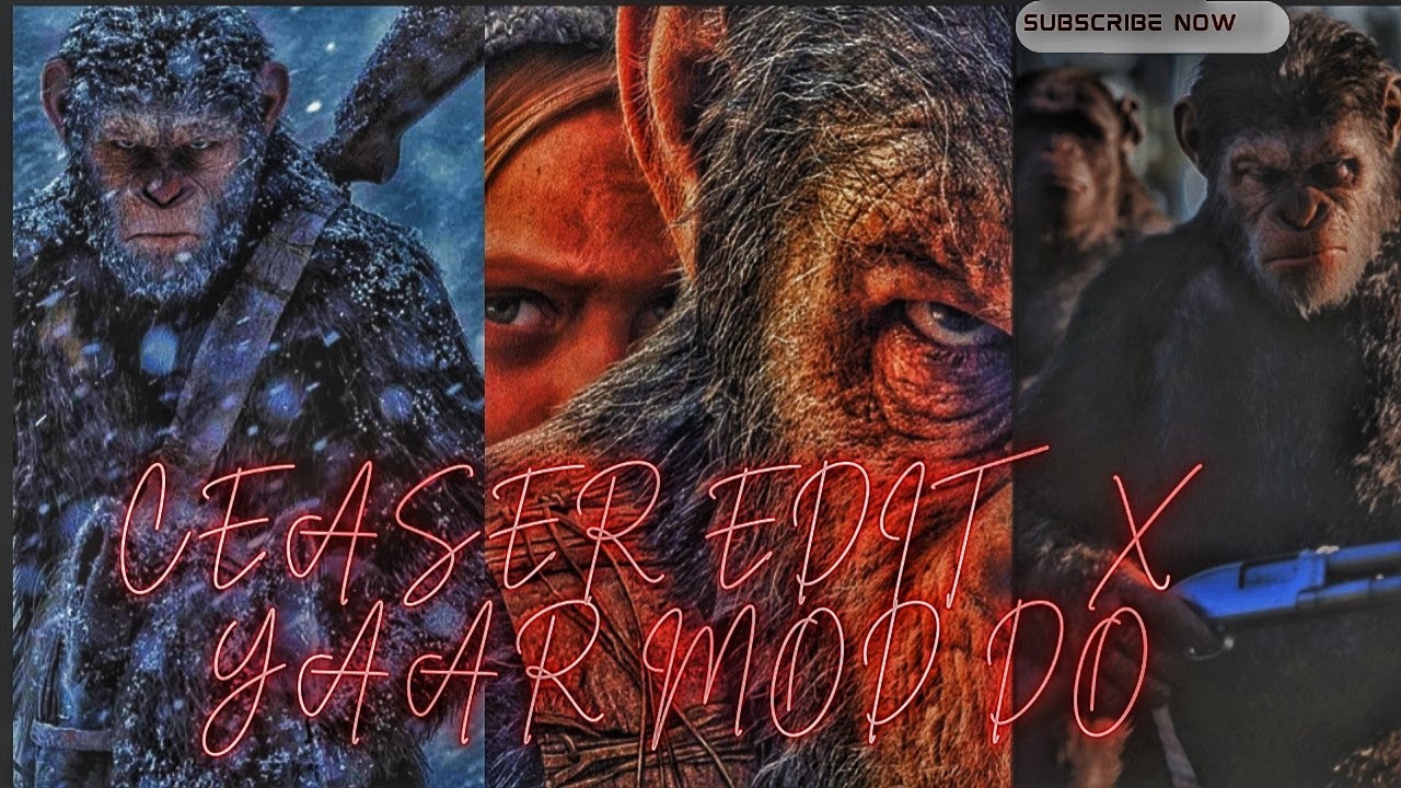 CEASER EDIT | THE PLANET OF THE APES | CHIMPANZEE KING | BOSS ...