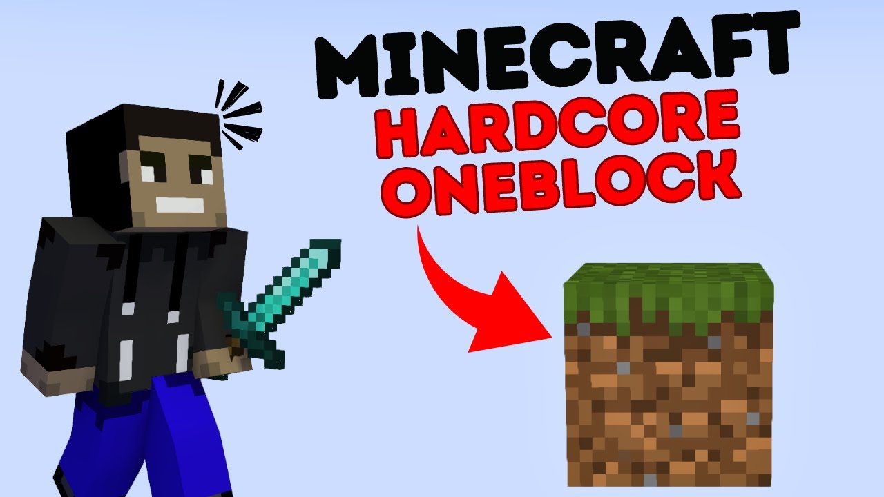 Perfect start in Minecraft Hardcore OneBlock | Minecraft Hardcore OneBlock Episode 1 #minecraft ...