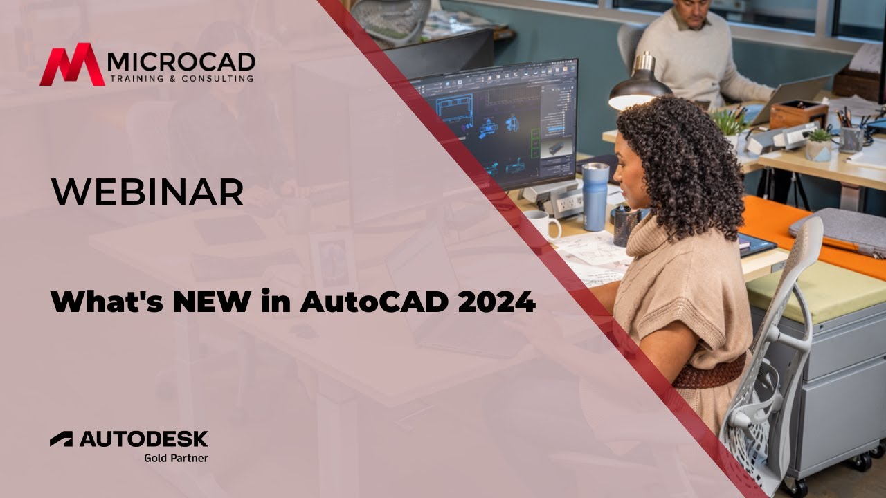 What's NEW in AutoCAD 2024 - MicroCAD Original Webinar - YouTube