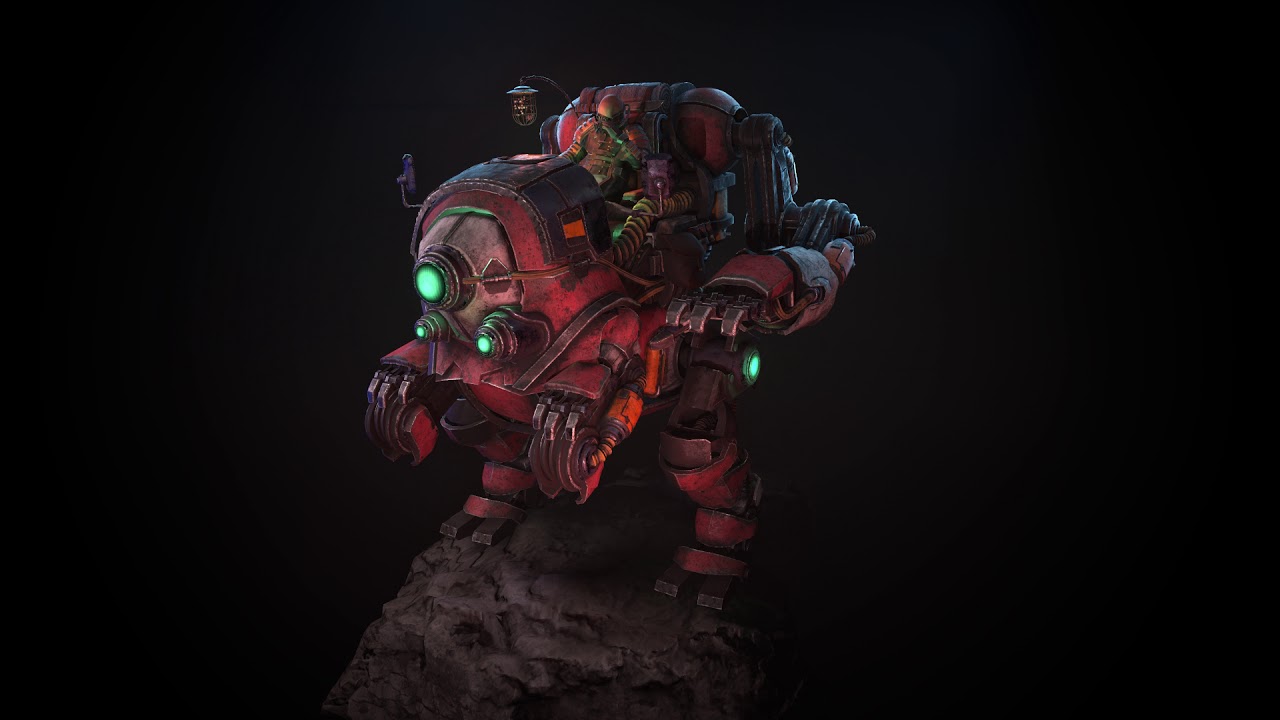 mech idle animation - YouTube