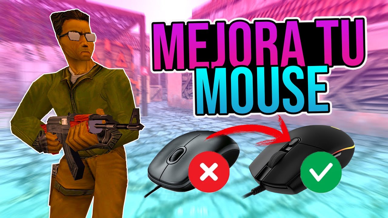Como CONFIGURAR el MOUSE en el COUNTER STRIKE 1.6 [Configurar MOUSE CS ...