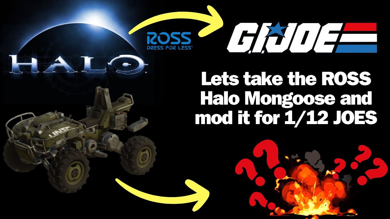 GI JOE CLASSIFIED CUSTOM ATV / MOD from a HALO MONGOOSE picked up from ...