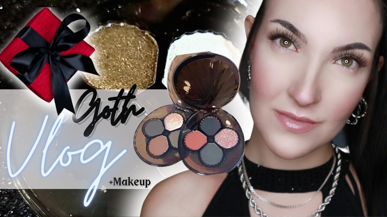 Goth Vlog / Daily Routine, mini Haul and Makeup (ENG subs) - YouTube