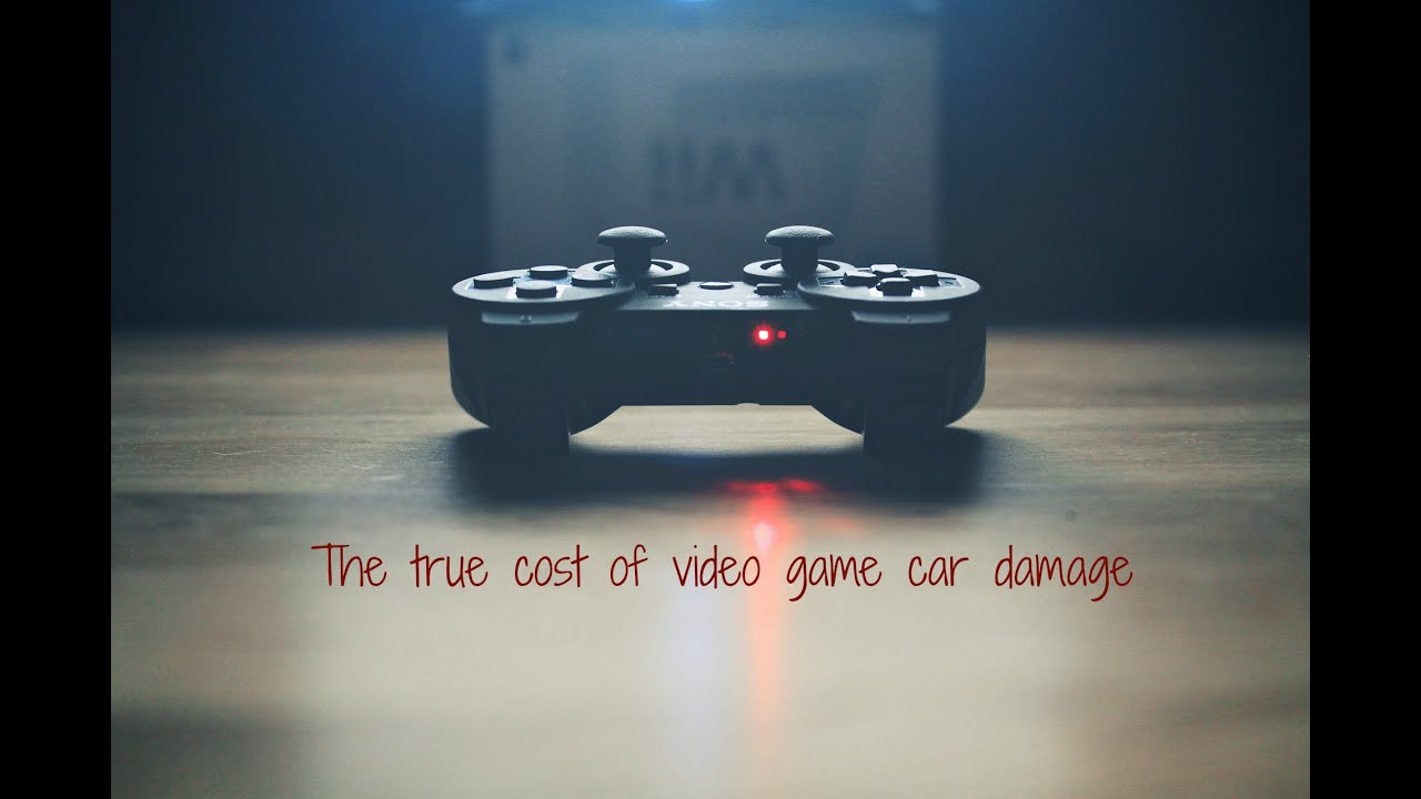 The true cost of video game car damage - YouTube
