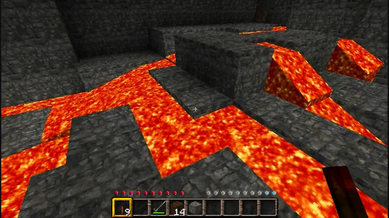 Minecraft- Gold Mine Part 2 (Now with HD texture pack!) - YouTube