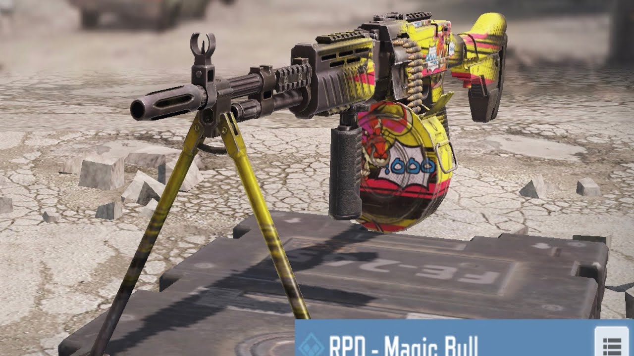 Call of duty mobile - RPD gameplay - YouTube