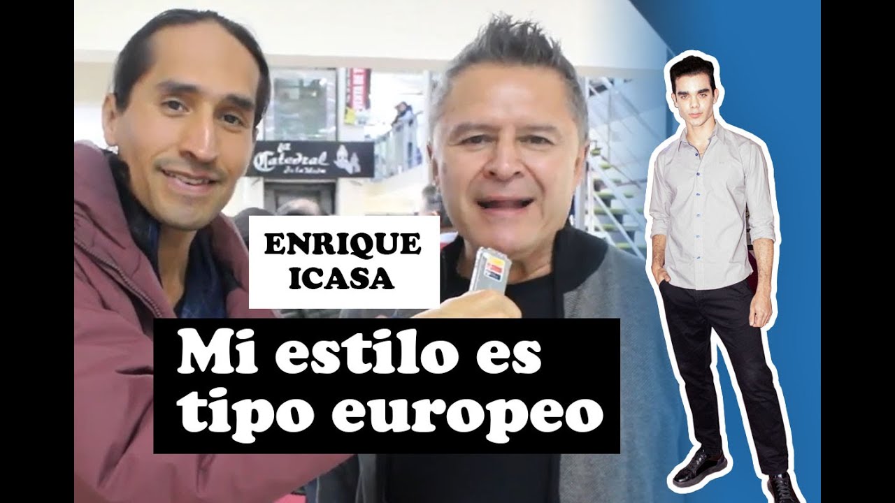 DISEÑADOR DE MODA PERUANO Enrique Icaza nos cuenta sus proyectos (Ropa ...