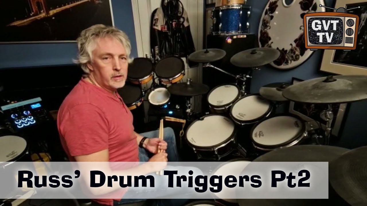 Russ' Drum Triggers for Shapes Tour 2023 Pt2 - YouTube