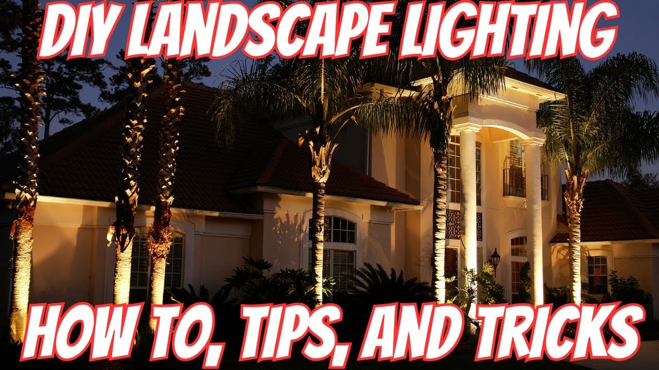 Landscape Lighting | How to, Tips, and Tricks - YouTube