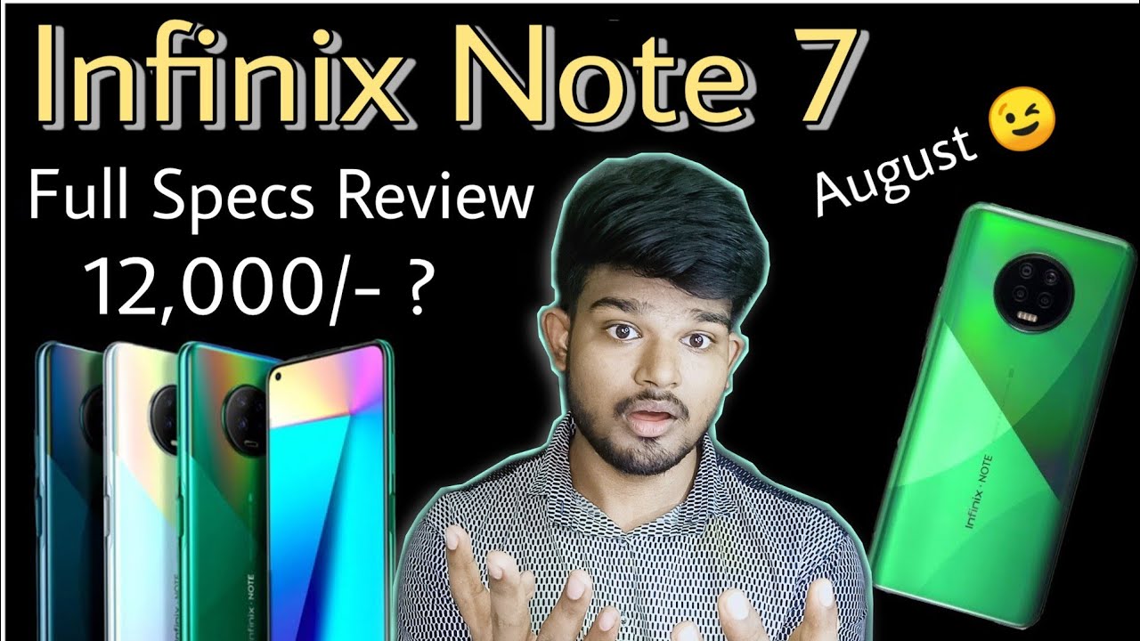 Infinix Note 7 launch date In India | 12000 Mein Tabahi 🔥 | Infinix ...