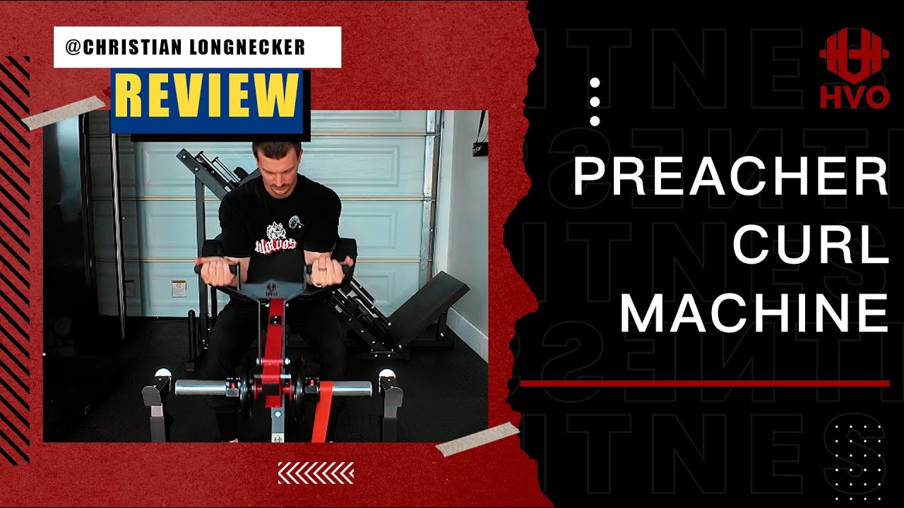 How Does Christian Train Biceps Effectively on a HVO Preacher Curl ...