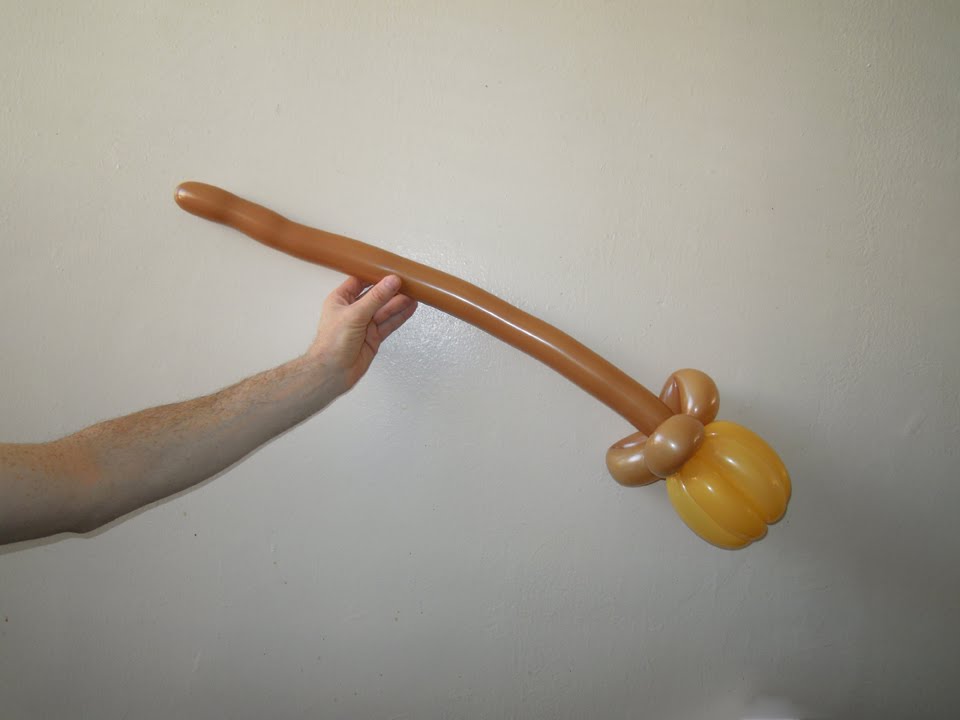 Balloon broom - YouTube