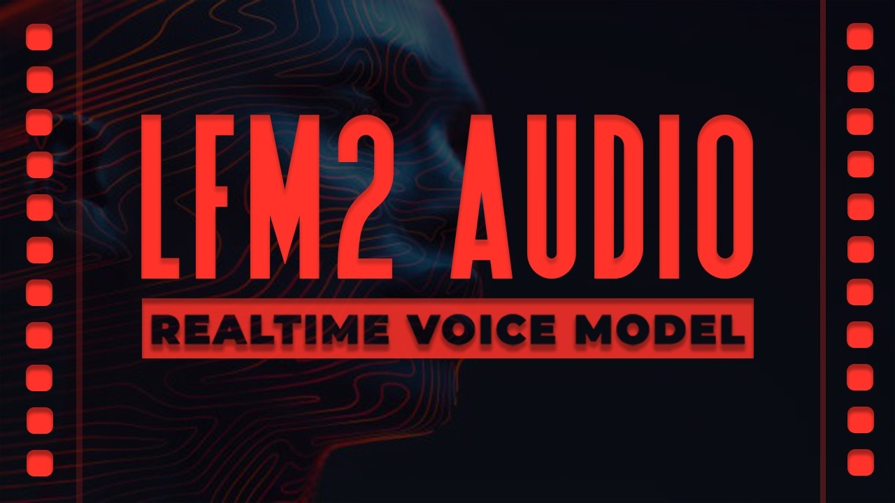 Realtime End-To-End Multimodal Audio Model | LFM2 Audio 1.5B - YouTube