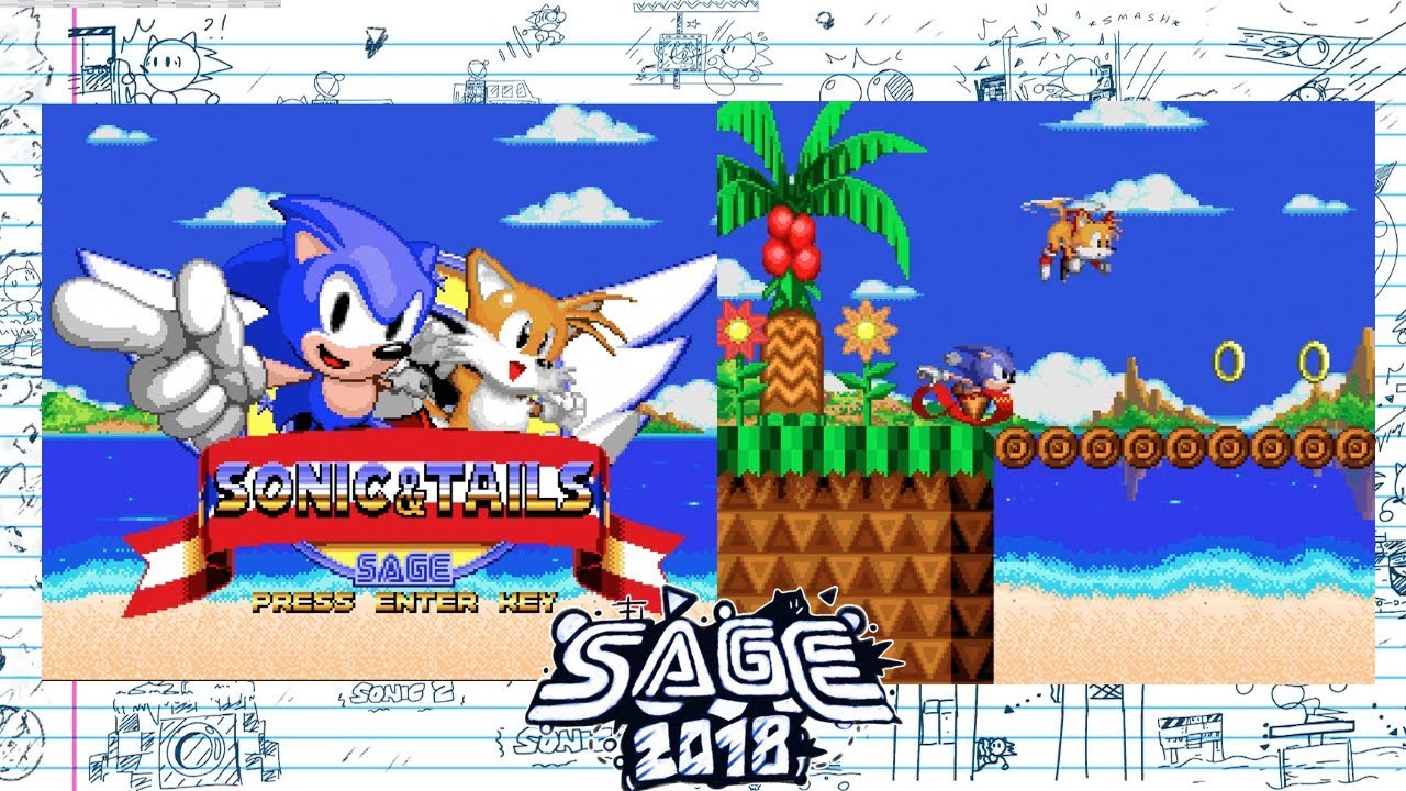 Sonic & Tails : FAN GAME : SAGE 2018 - YouTube