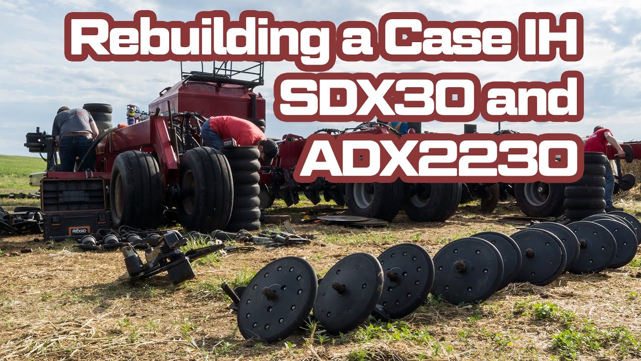 Tearing into this Case IH SDX30 and ADX2230 - YouTube