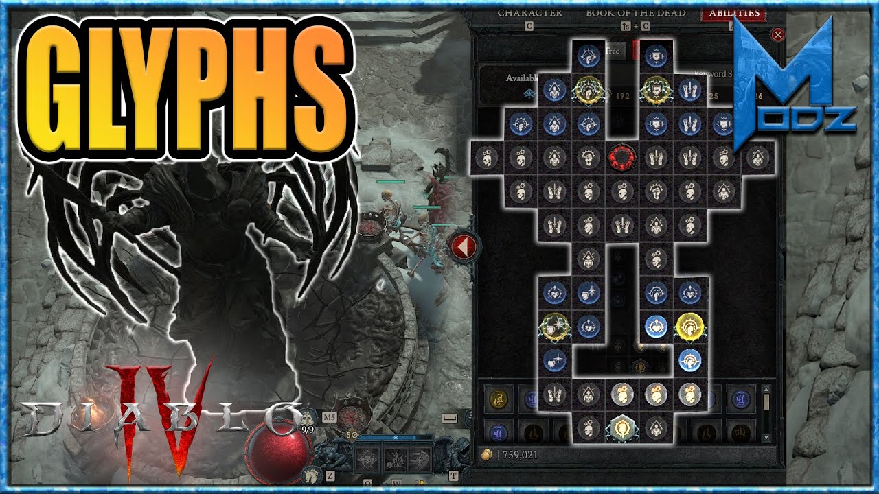 Quick Diablo 4 Glyph Run Down How Do They Work? - YouTube
