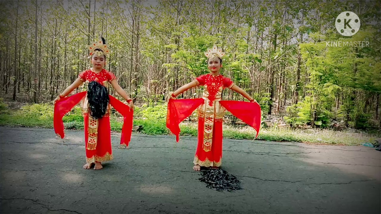 Tari Kebyok Anting Anting | Sanggar Seni Drupadi | Penari : Della ...