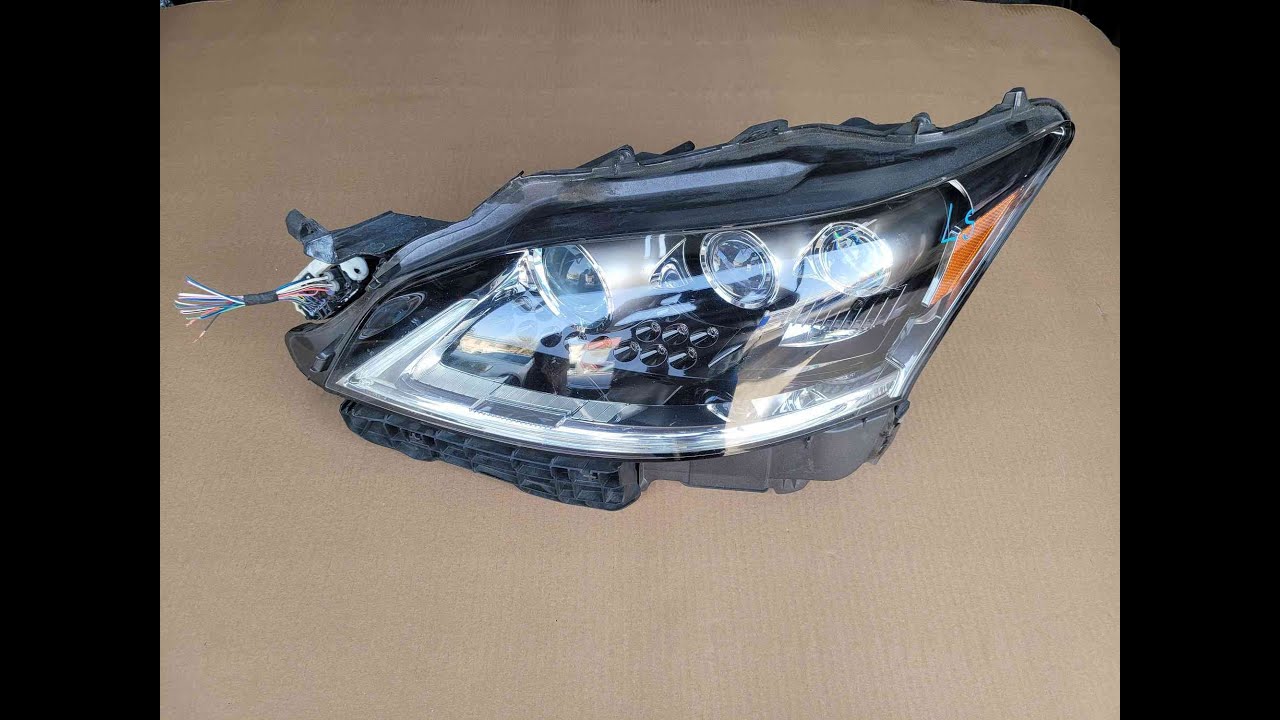 LEXUS LS460 Driver side Headlight 2013-15 LED TRIPLE BEAM 81185-50861 ...