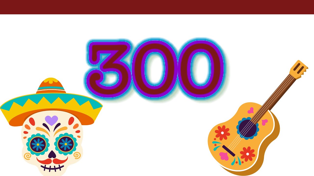 Counting Numbers 1-300 l Numbers Learning Lesson for Kids l ONE TWO ...