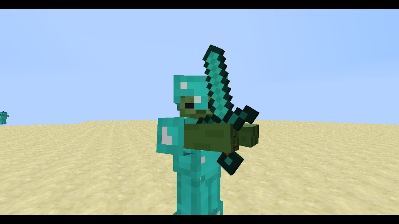 Minecraft Zombie Army Machine - YouTube