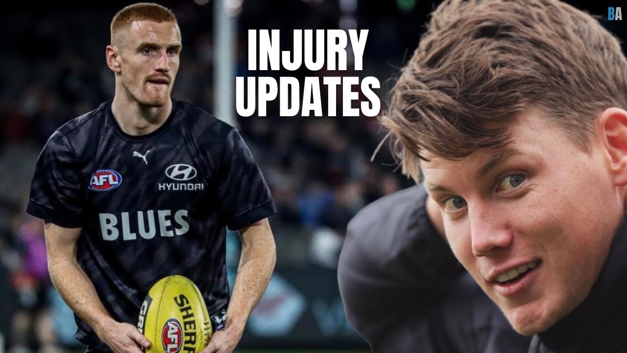 Sam Walsh Injury Update | Matt Cottrell in a Moon Boot ? - YouTube