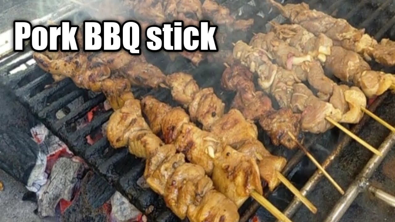 Sweet Pork BBQ stick by mhelchoice Madiskarteng Nanay - YouTube