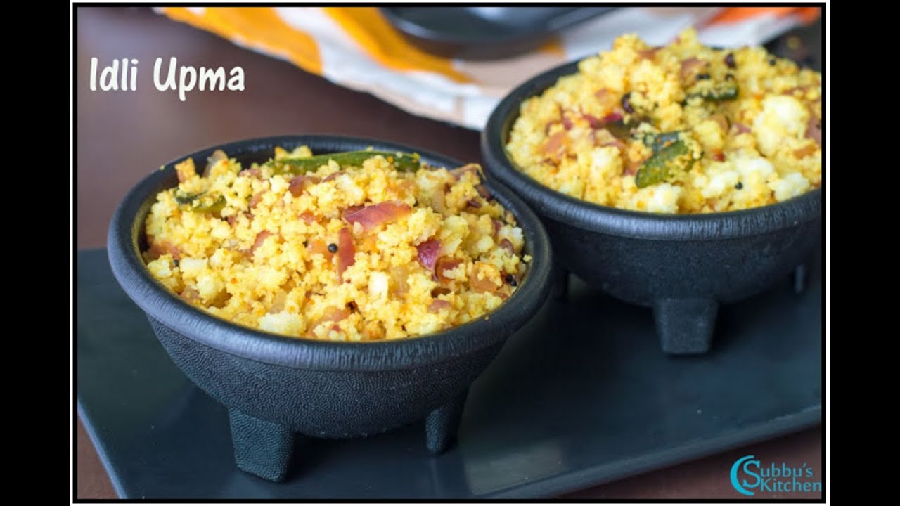 Idli Upma Recipe - YouTube