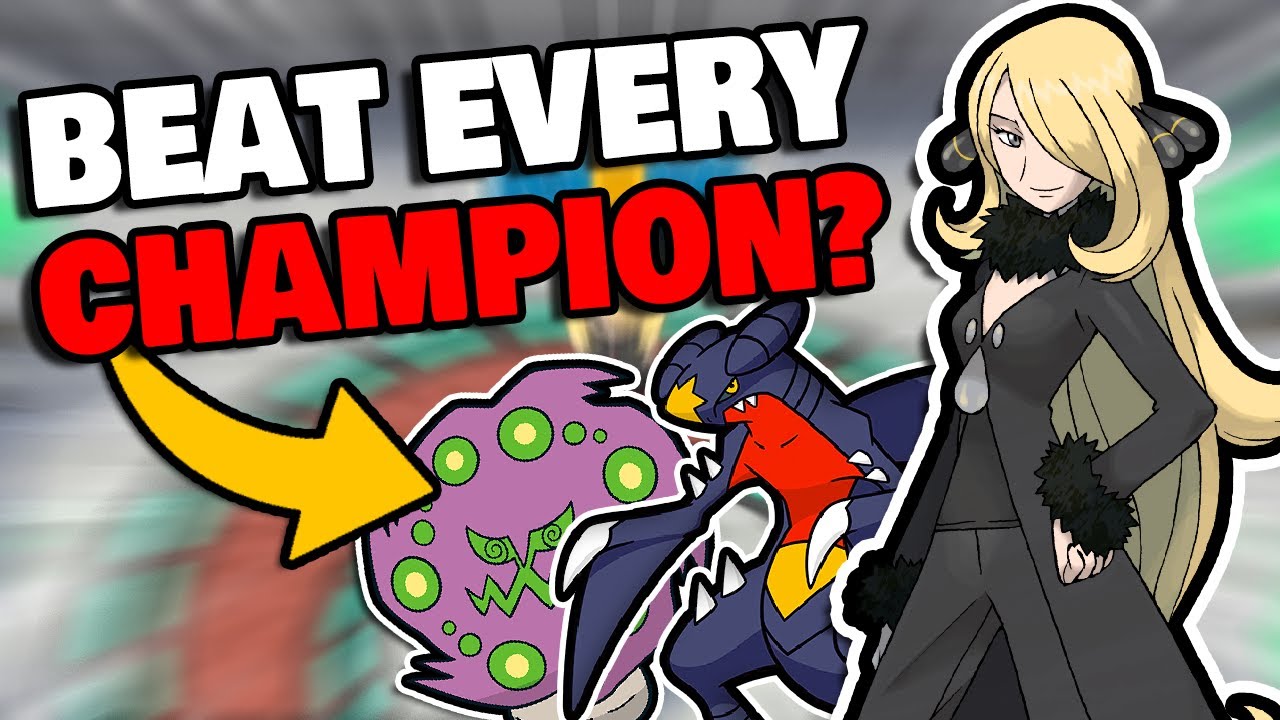 Alder And Cynthia Every Generation's Pokemon Champion, Ranked