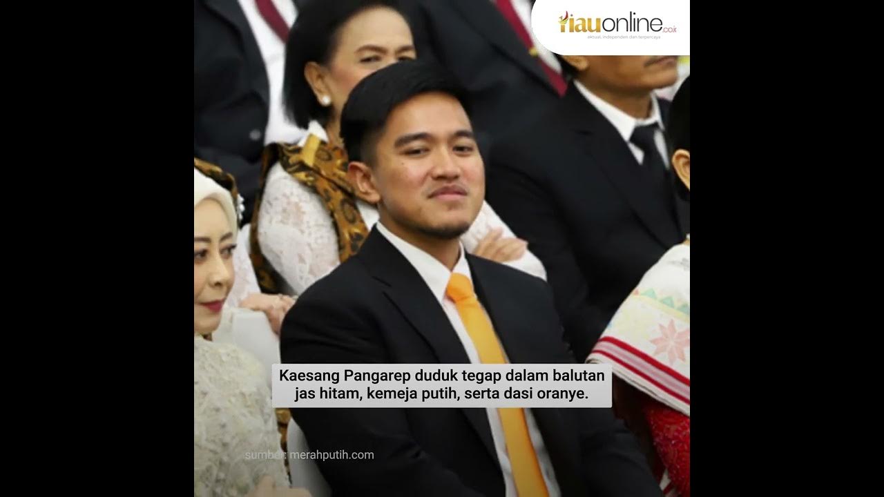 Momen Kaesang Pangarep, Kahiyang Ayu dan Bobby Nasution Disoraki Saat Pelantikan Presiden, Ada ...