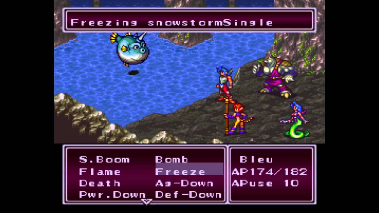Let's Play Breath Of Fire 2 - #28: I'm Feeling Bleu - YouTube