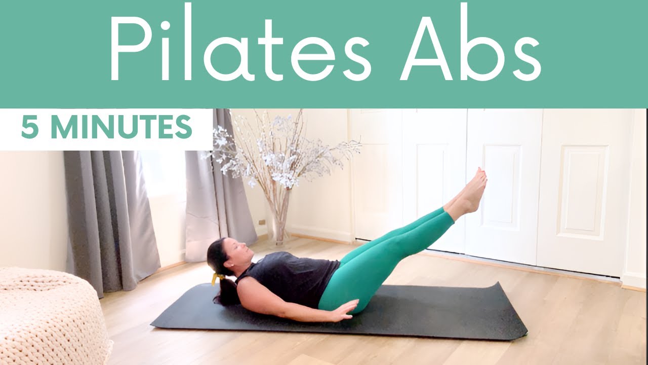 5-MIN ABS WORKOUT || Pilates Mat || Quick Full-Body Session - YouTube