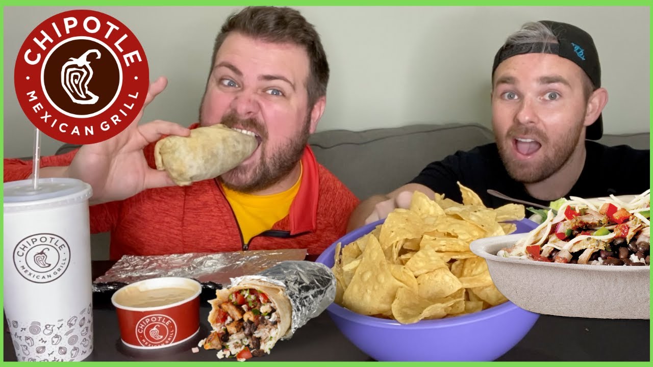 Chipotle Mexican Grill | Mukbang - YouTube