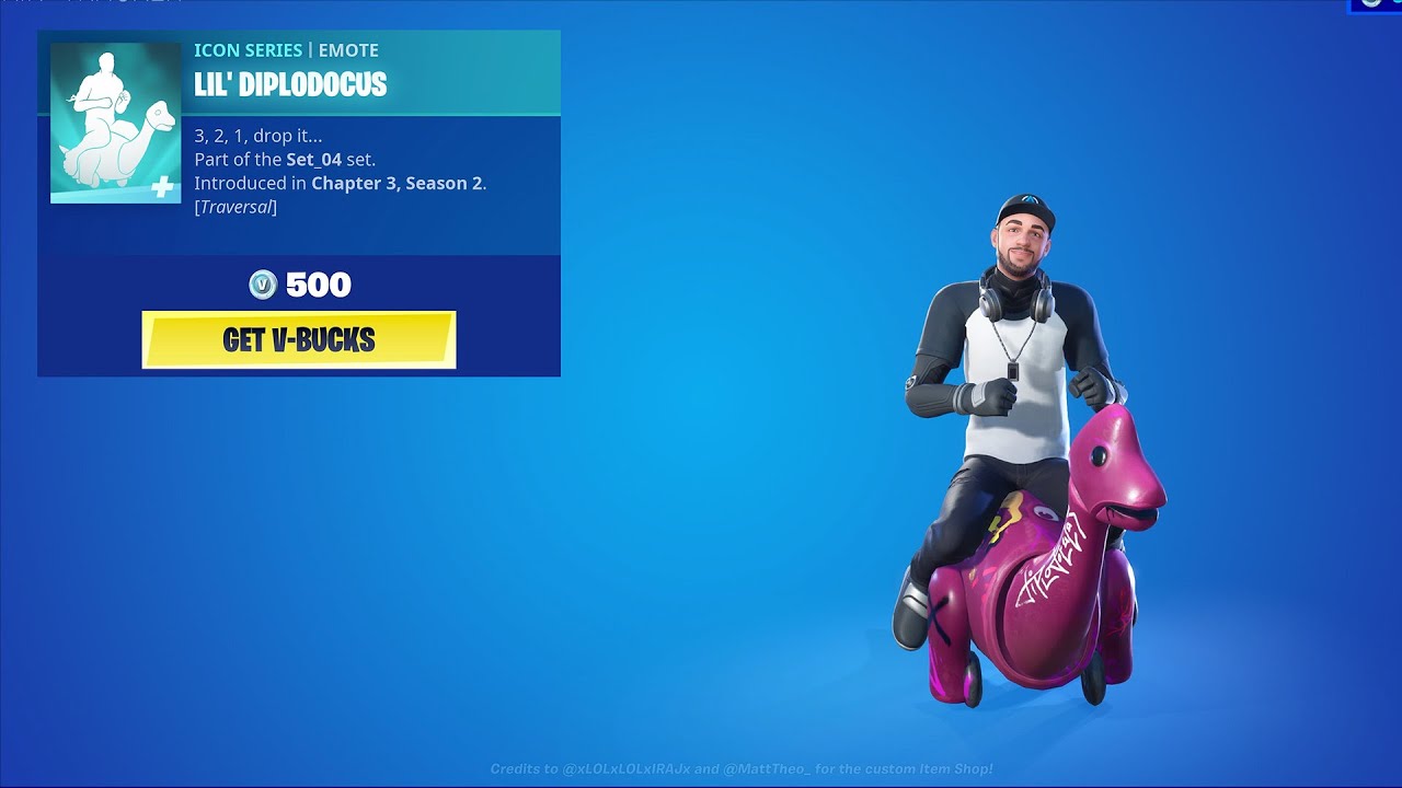 (Original Music) Ali-A Fortnite Emote "Lil' Diplodocus" - YouTube